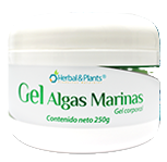 GEL ALGAS MARINAS 250GR HERBAL & PLANTS | Salud Y Vida