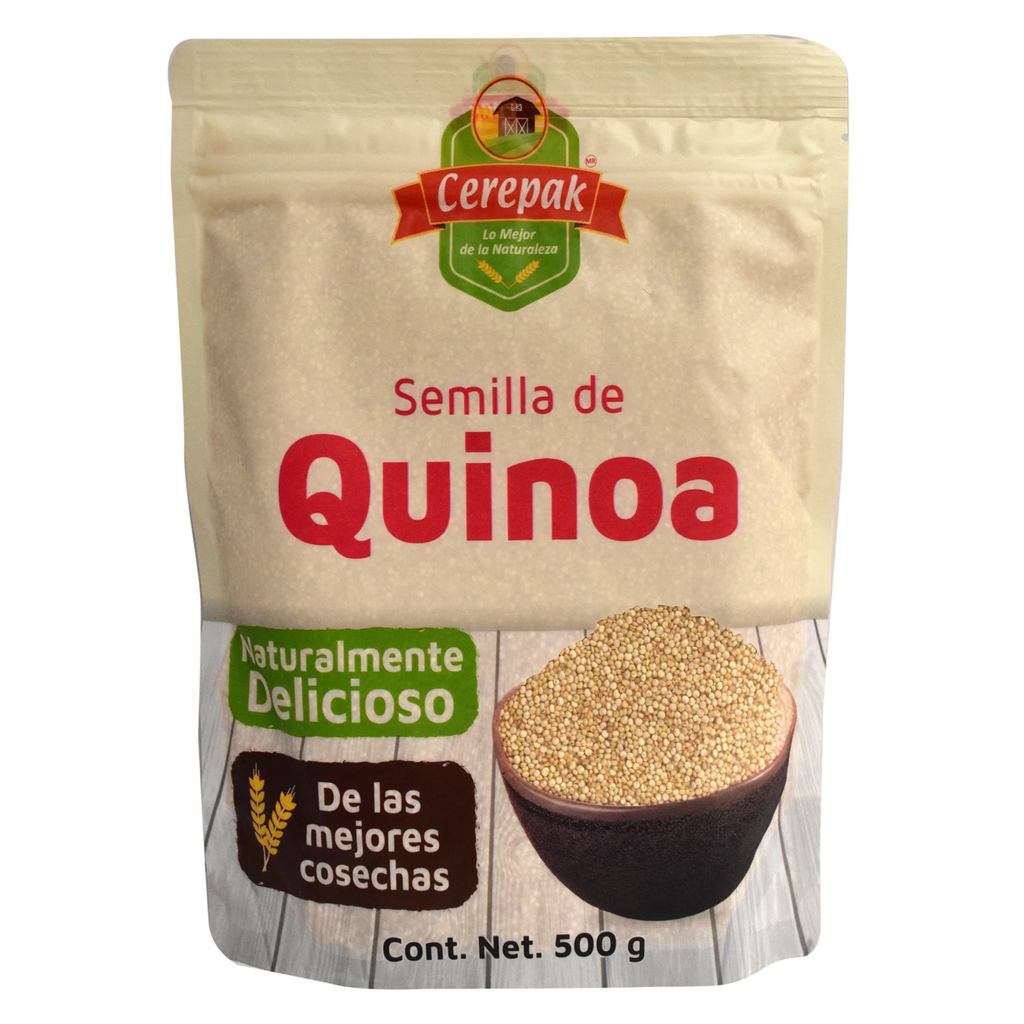 "BV" SEMILLA QUINOA 500G CEREPAK | Salud Y Vida